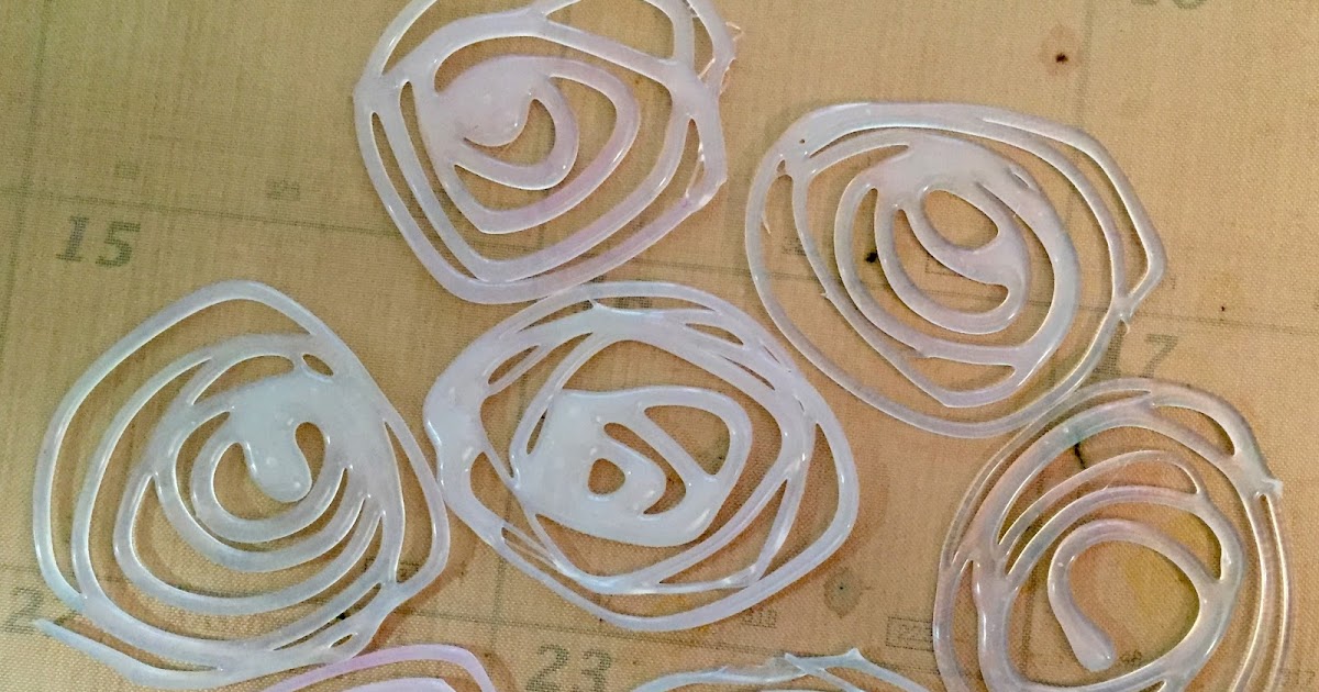 Design Junkies: Hot Glue Stencils