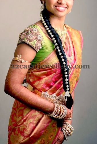 Bride in Simple Diamond Jada - Jewellery Designs
