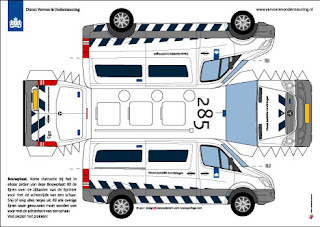 SP. Papel Modelismo: PaperCraft Mercedes Benz Sprinter