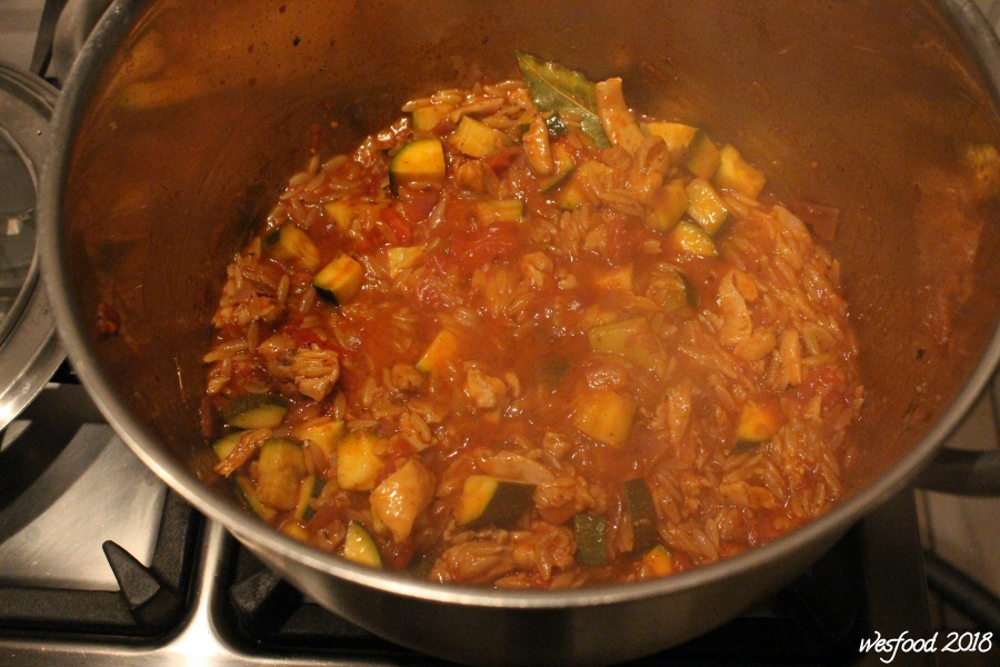 WesFood: Schnelles Juvetsi mit Huhn - Giouvetsi Kotopoulo