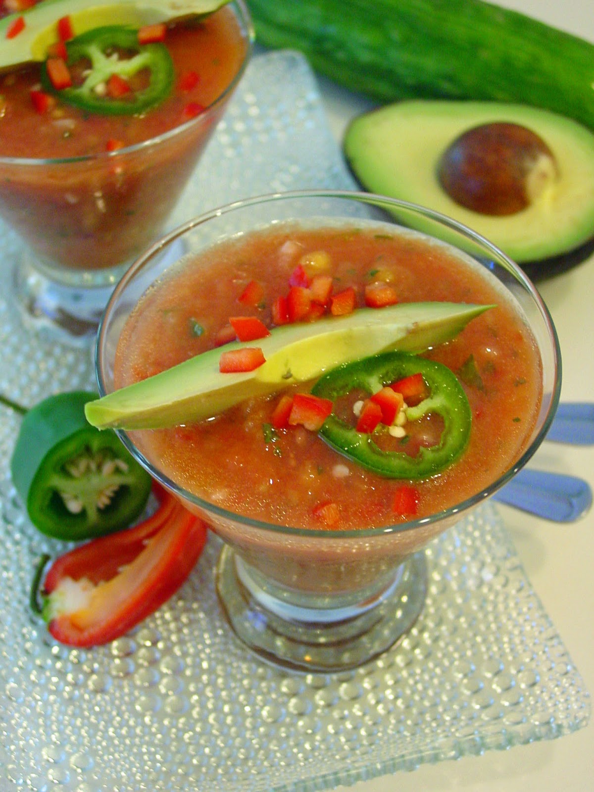 Soup Spice Everything Nice: Mango Tomato Gazpacho