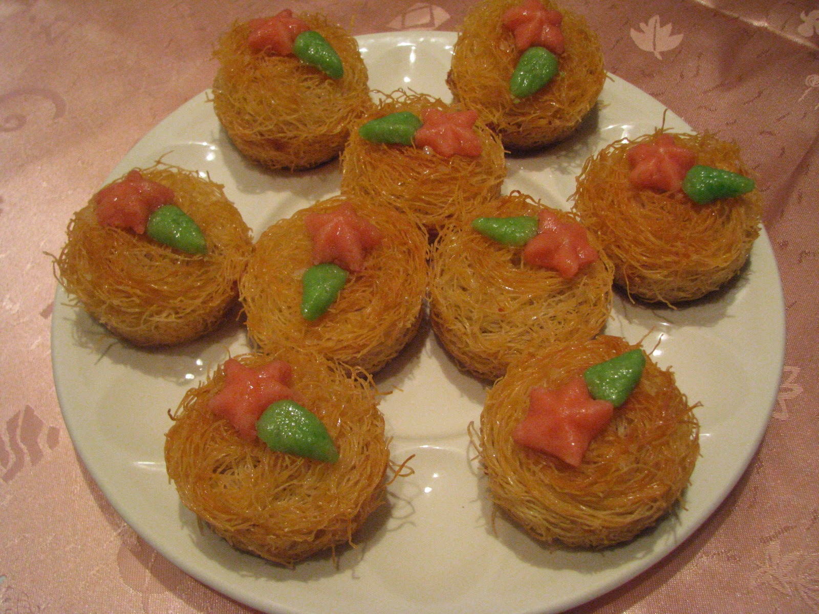 Saveur de ma recette: Ktaif aux amandes