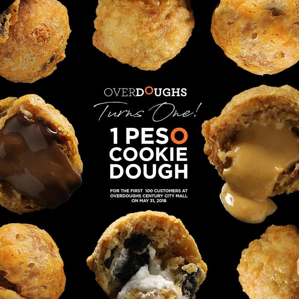 Manila Shopper: Overdoughs Century City Mall 1st Anniversary PISO SALE ...