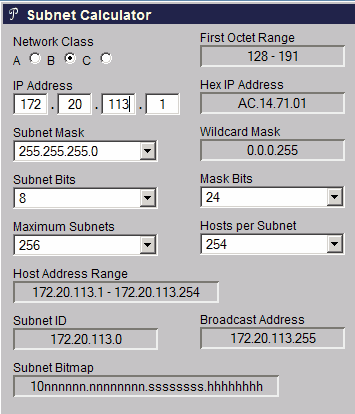 Penghitung (kalkulator) alamat IP, Sub Net ~ Blog Fery