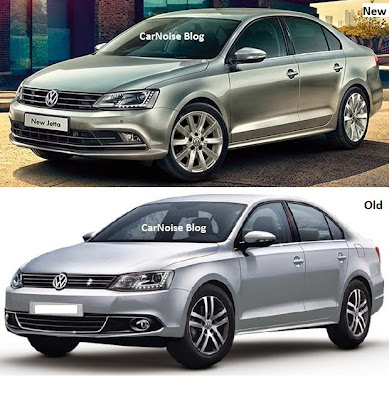 Comparison: 2015 VW Jetta Facelift - New vs Old | CarNoise
