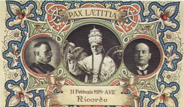 The Italian Monarchist: The Lateran Treaty - 83 Years