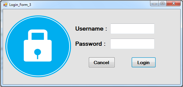 C# Login Window - C#, JAVA,PHP, Programming ,Source Code