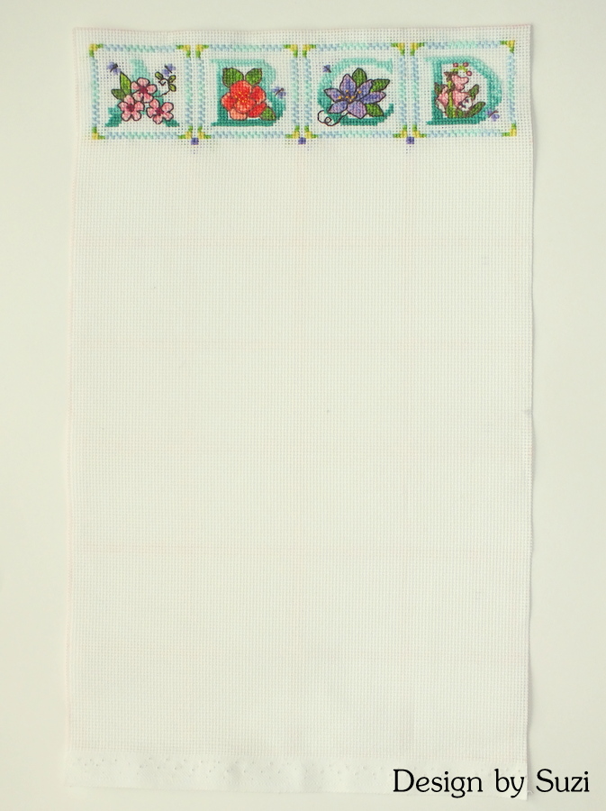 A, B, C, D (Lesley Teare´s ABC Sampler Mystery SAL) - Design by Suzi