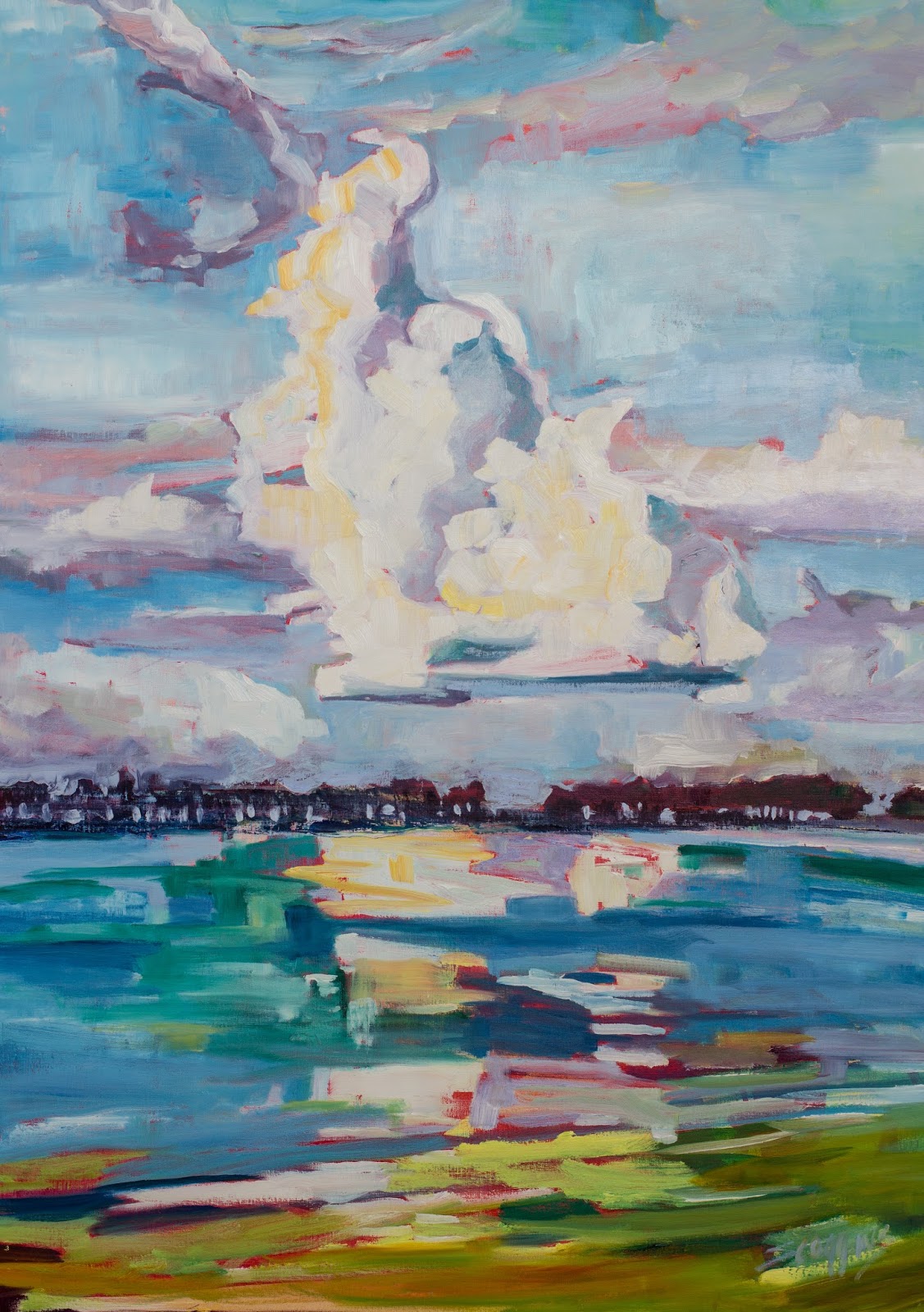 Contemporary Landscape Artists International: YESTERDAY'S RAIN ...