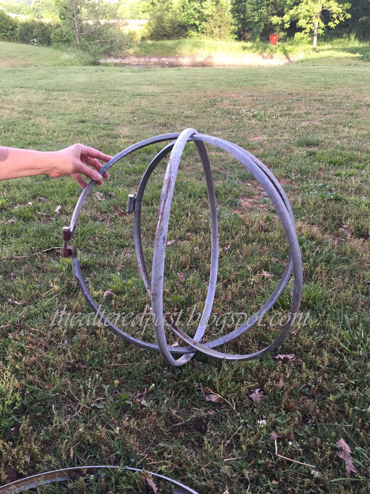 a.forte's blog of Spain Hill Farm: Repurpose Steel Drum Rings into ...