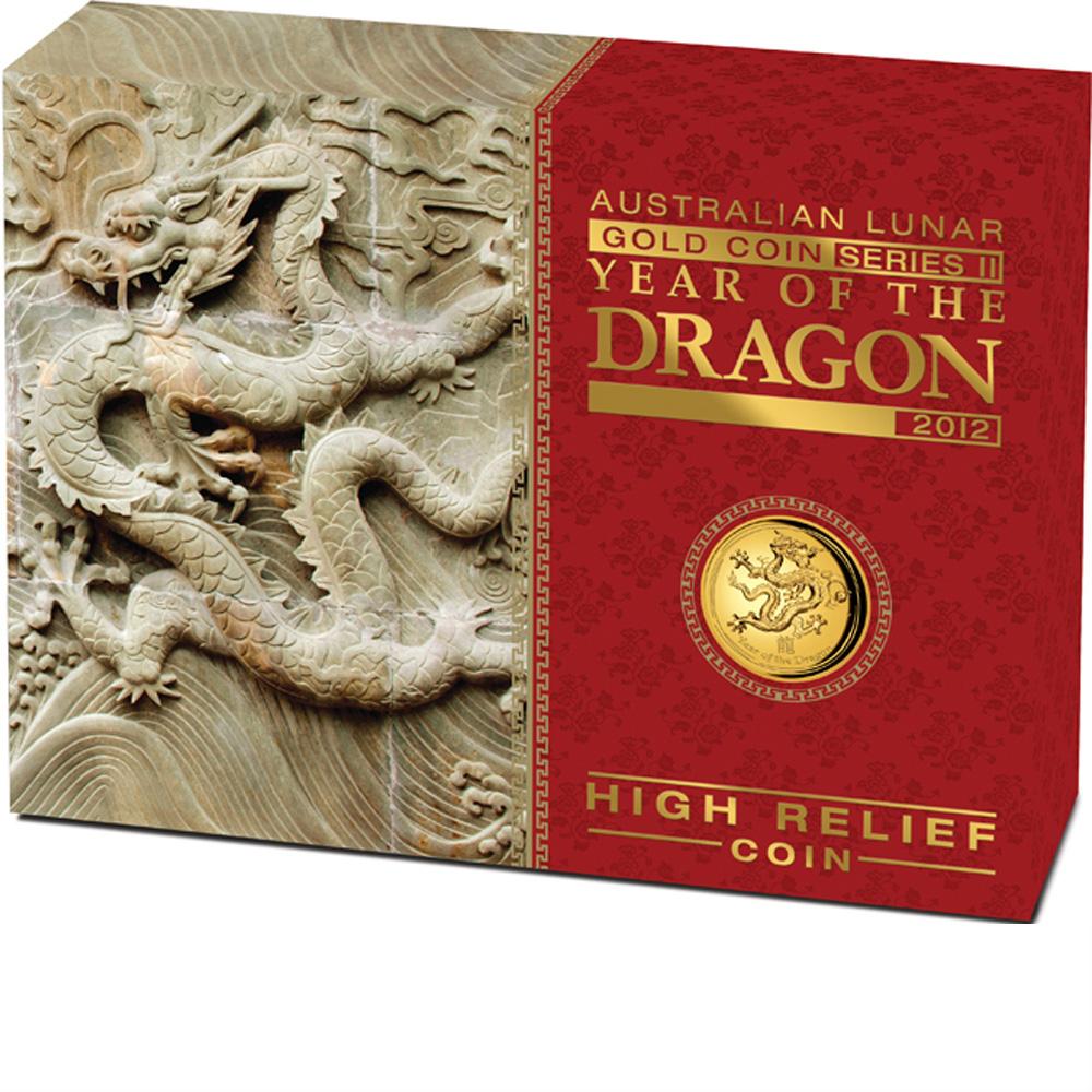 Gold Australia: Australian Lunar Series II 2012 Year of the Dragon 1oz ...