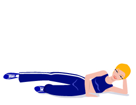 Calisthenics animated pictures of agility belly body buttocks and legs ...