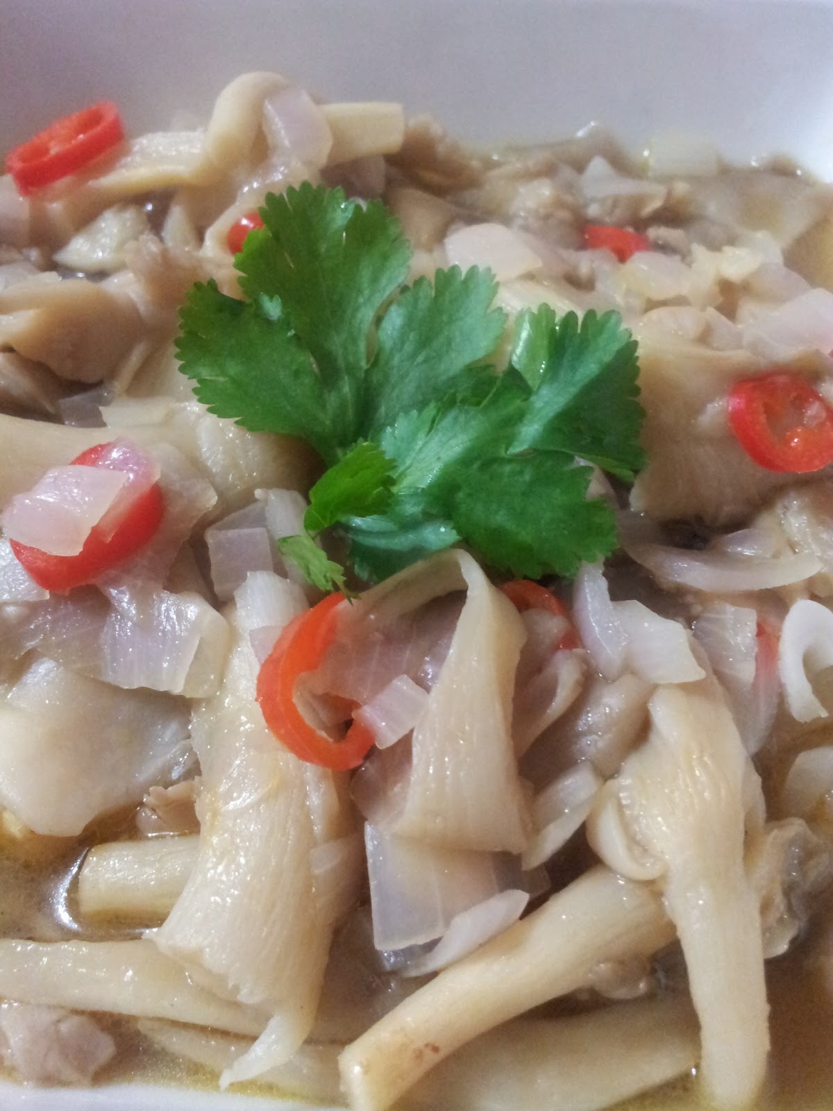 Mama Aimi Najla Arissa: Cendawan Masak Sos Tiram