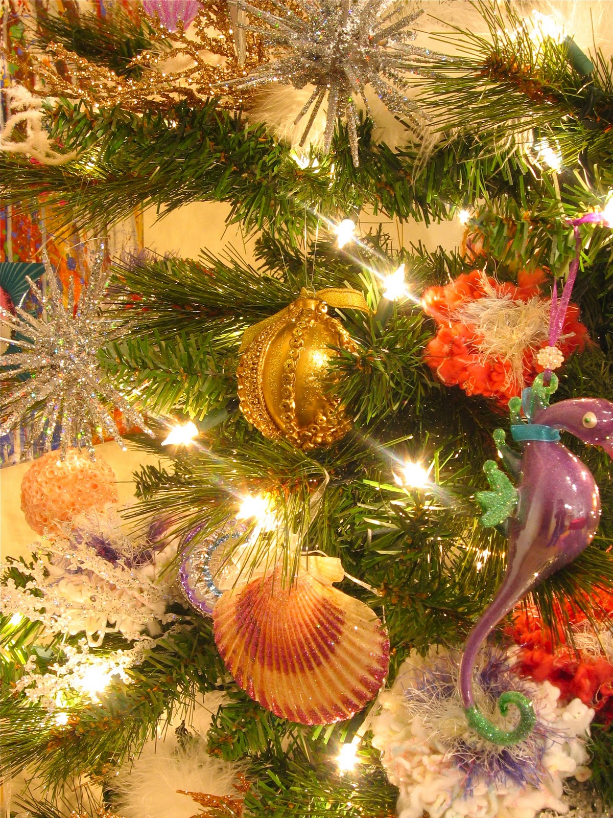 BluKatKraft: Under the Sea; Ocean Themed Christmas Tree