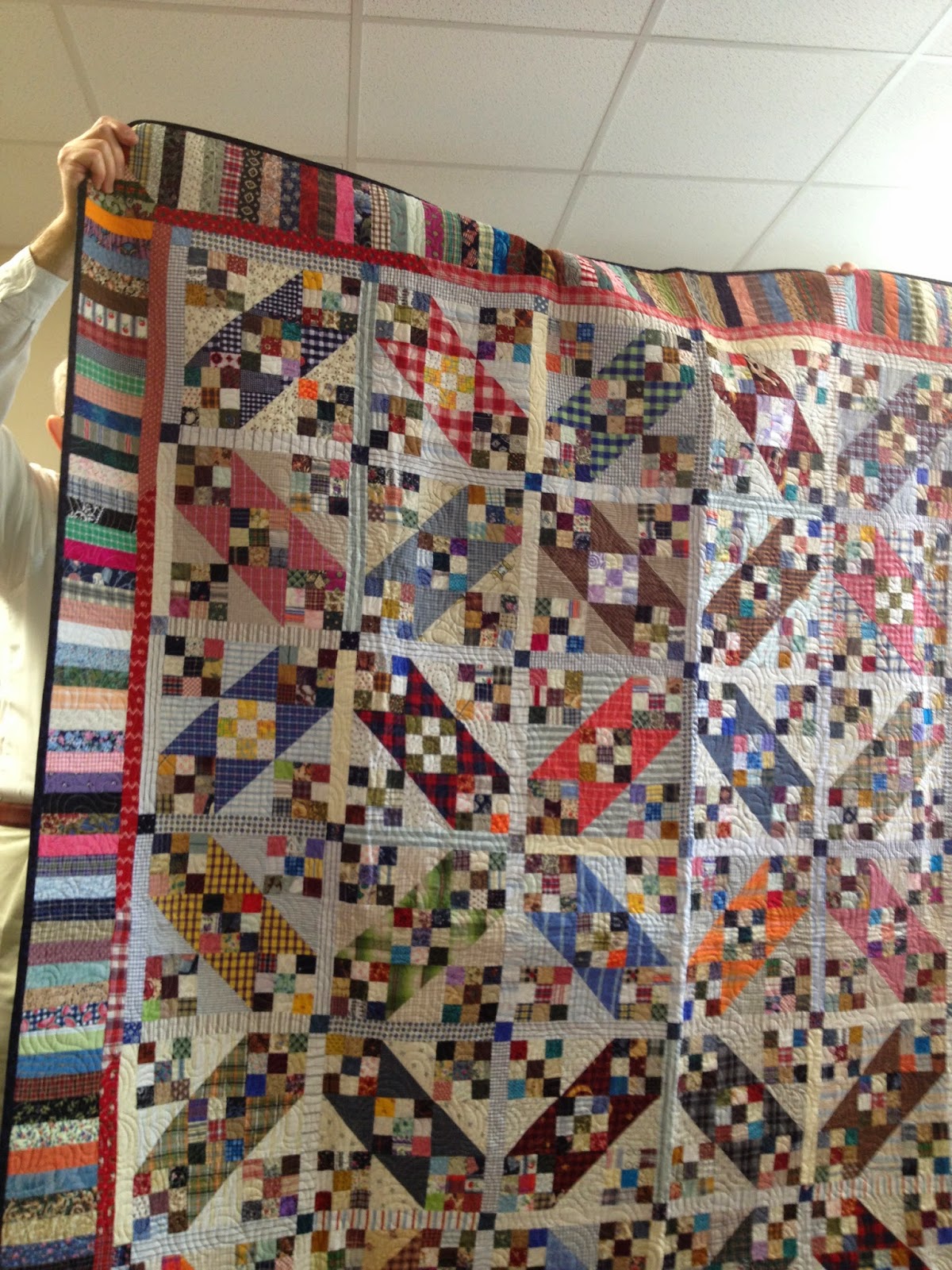 Small Quilts and Doll Quilts: A Bonnie Day at our Guild! Part I