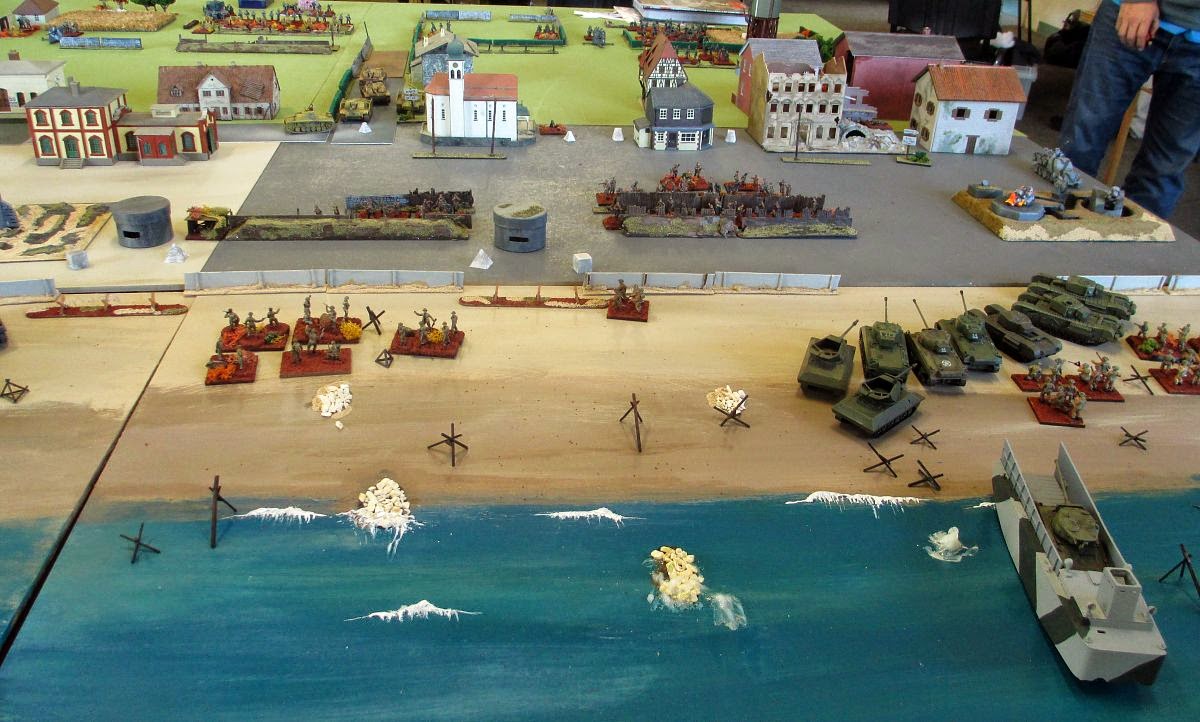 Wargames Obsession: Battle Report: Sword Beach D-Day: Luc-Sur-Mer