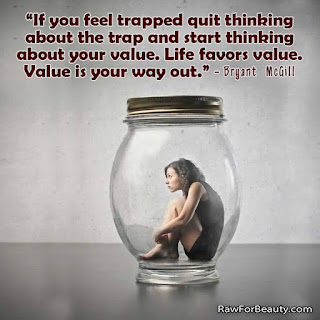 Move it and lose it.: IF YOU FEEL TRAPPED