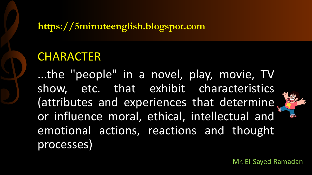 Elements of Drama : Character - EnglishLanguageSpecialists