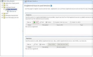 Publishing the SOA composite services to Oracle Service Registry through EM console in Oracle ...