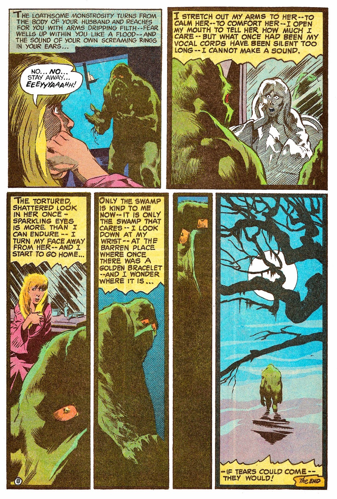 APOCOLYTE'S WORLD OF COMICS: Berni Wrightson's Classic SWAMP THING!