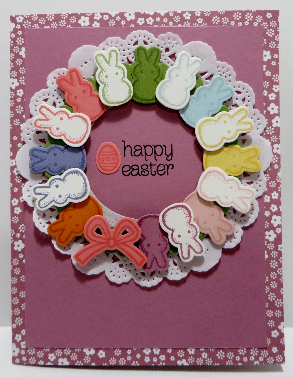 Lynn's Locker: Stampin' Up Easter Cards, Projects and Bunny Bunnies Parade