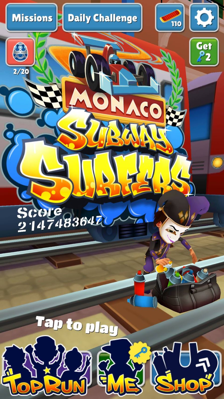 Game Arcade (Subway Surfer)