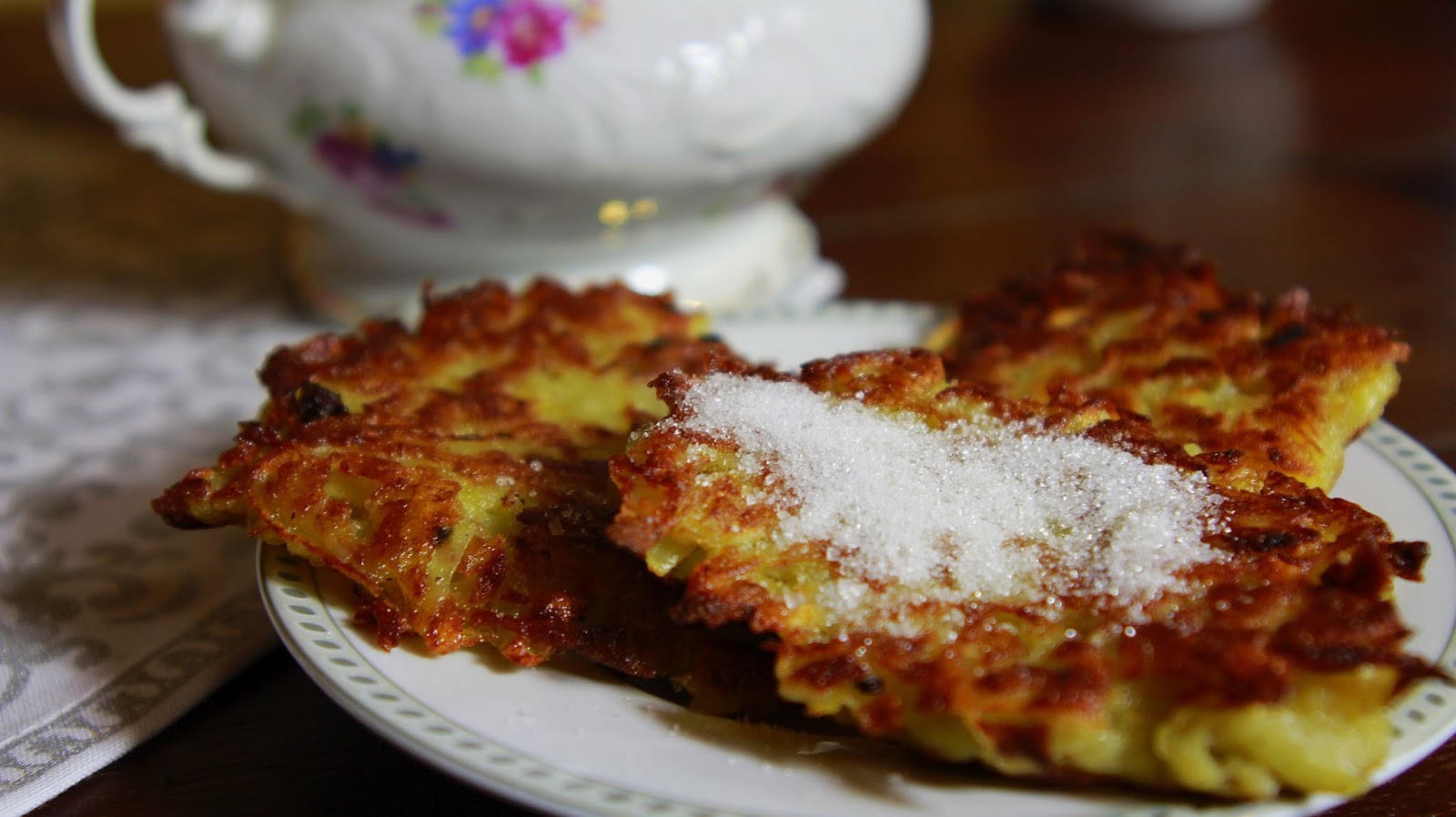 Dom Pachnący Żywicą: Placki ziemniaczane.