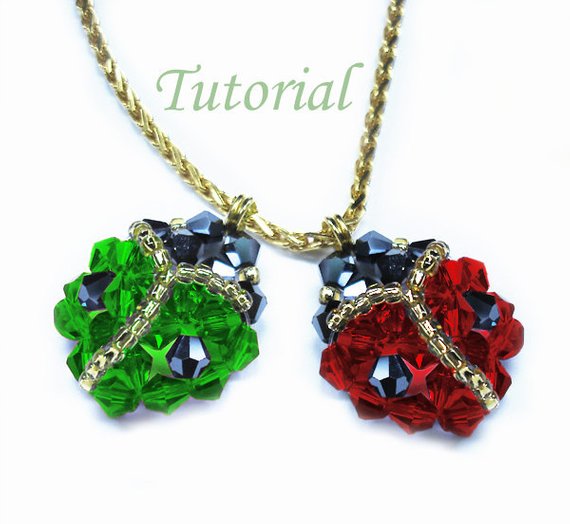 5 Gorgeous Beaded Insect Jewelry Tutorials / The Beading Gem