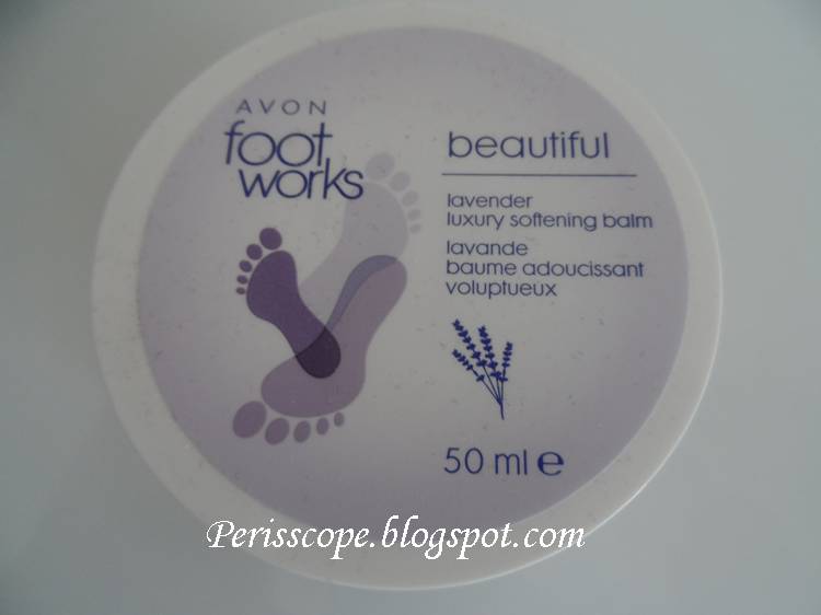Perisscope: AVON FOOT WORKS LAVENDER LUXURY SOFTENING BALM