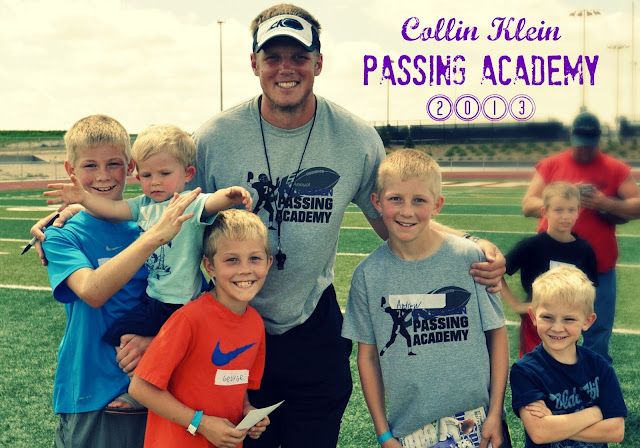Sole Searching Mama: Collin Klein Passing Academy - 7 QT Friday