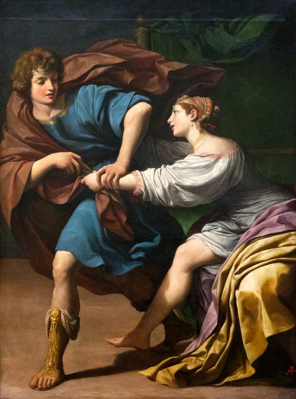 José y la mujer de Putifar (Lionello Spada) Arte-Paisaje