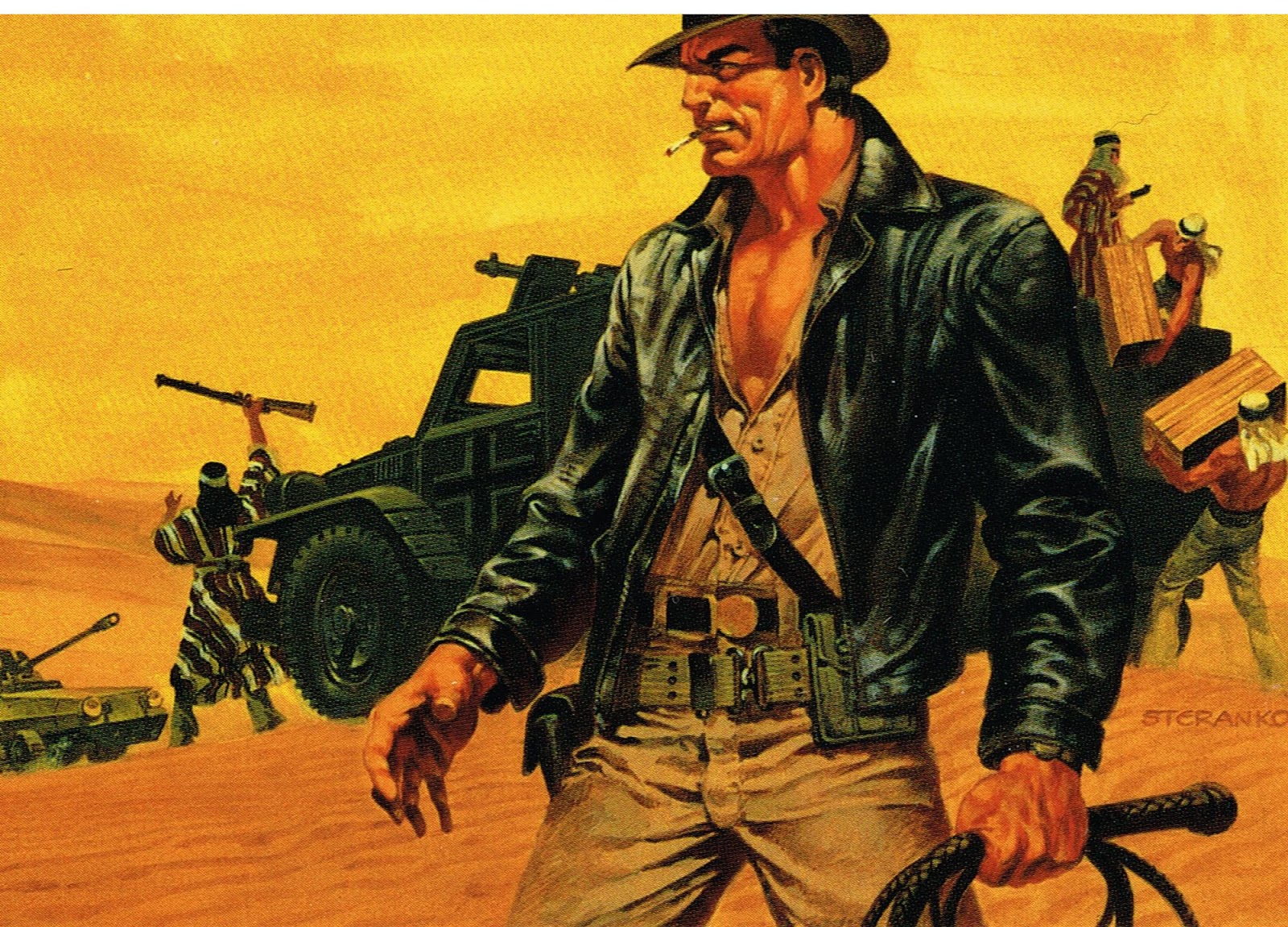 Cap'n's Comics: Raiders of the Lost Ark by Jim Steranko