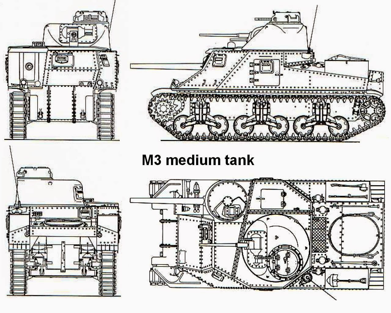 Engine compartment of a military tank - reqoplin