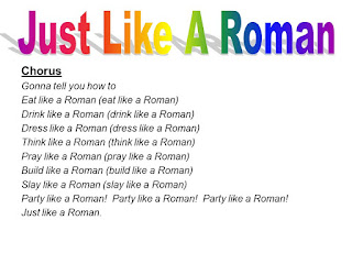 HG SCIENCE CORNER : Just like a roman