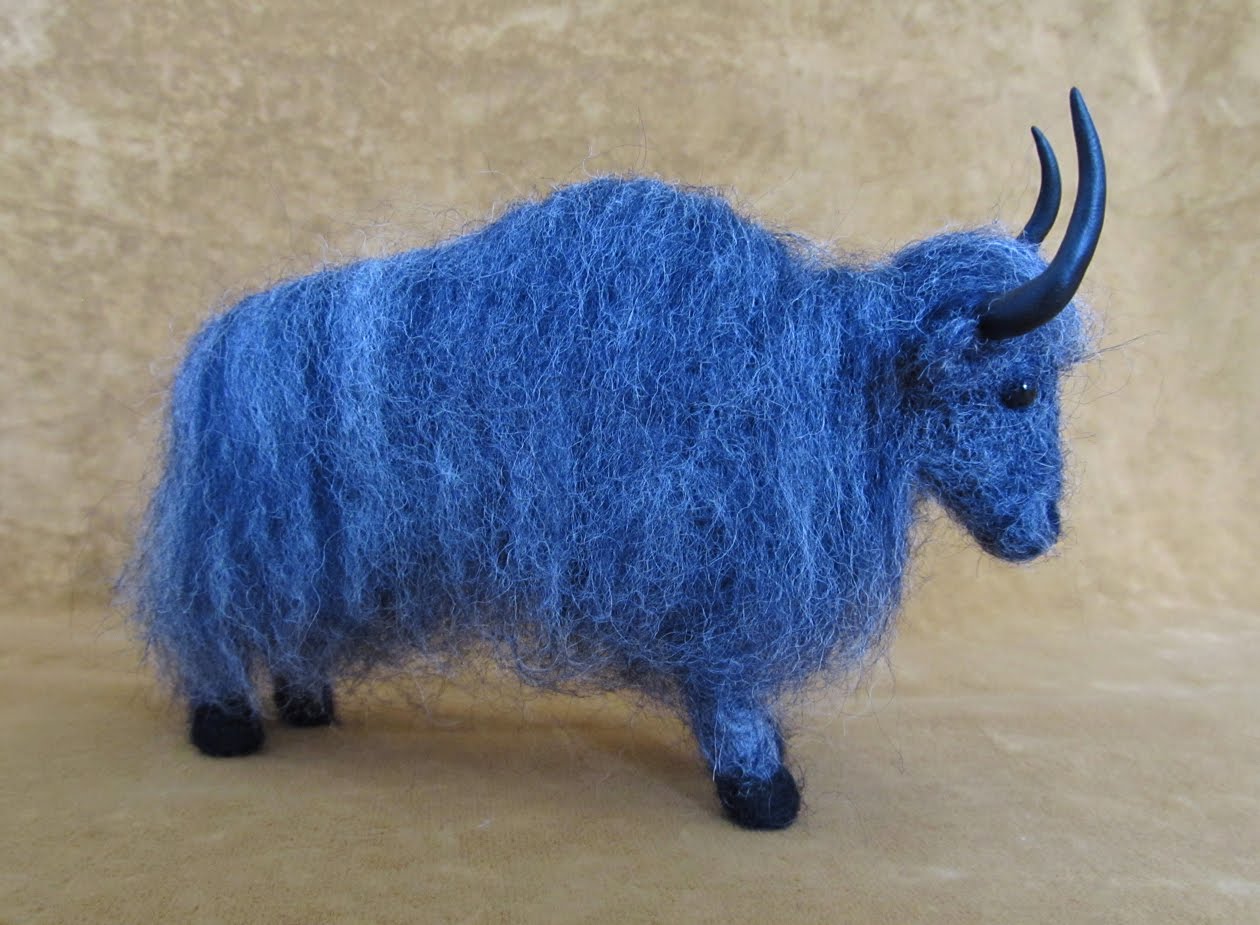 SubRosa-RosaMundi: Needle Felted Yak