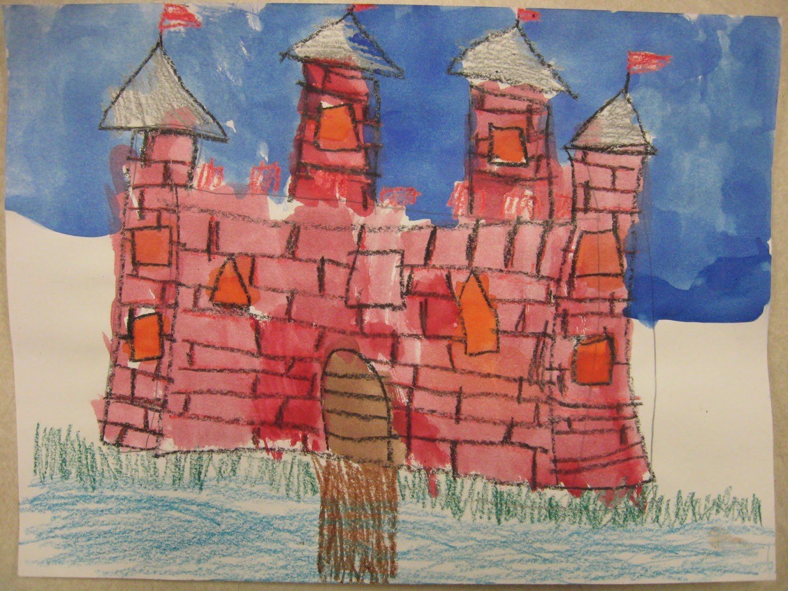 Miss Young's Art Room: 1st Grade Castles