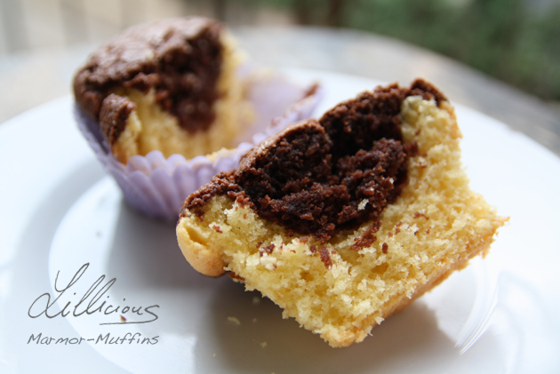 Lillicious: Luftige Marmor-Muffins