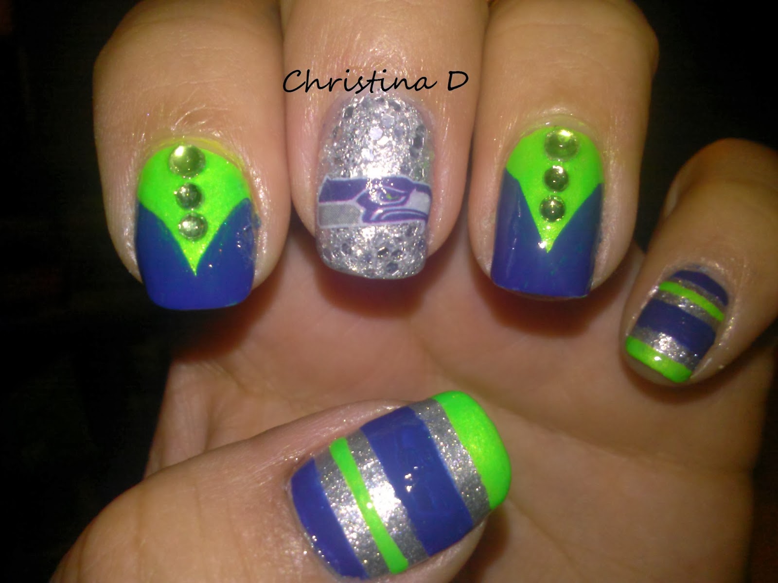 Christina D Makeup: NFC Champs- Seattle Seahawks!