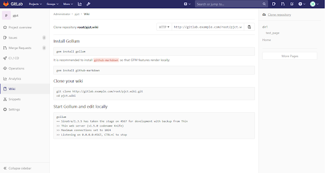 hawksnowlog: Gitlab の Wiki 機能を試してみた