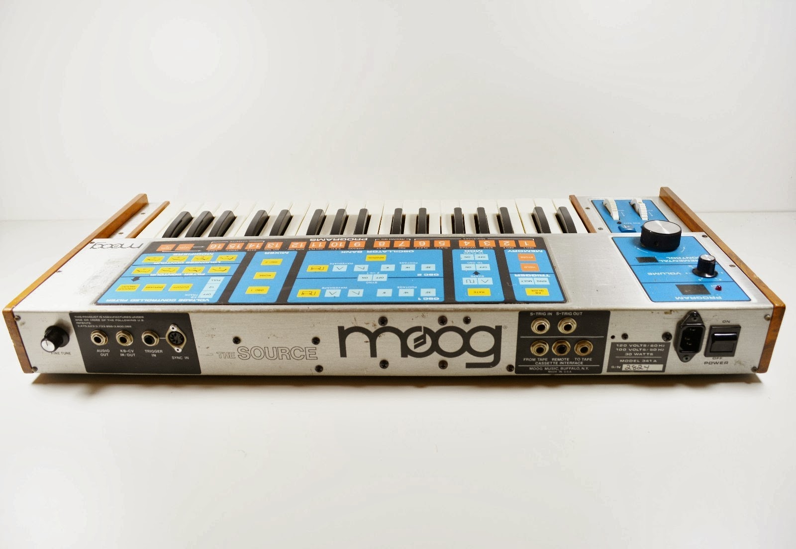 MATRIXSYNTH: MOOG The Source Vintage Analog Synth