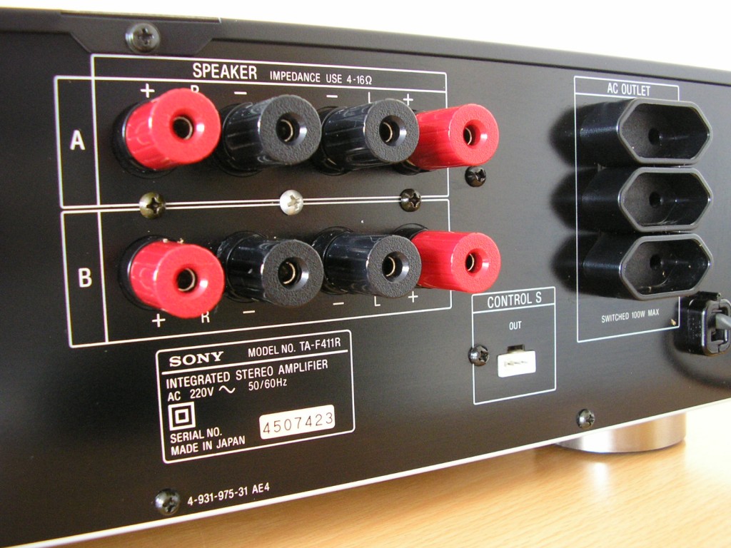 Sony TA-F411R - Integrated Amplifier | AudioBaza