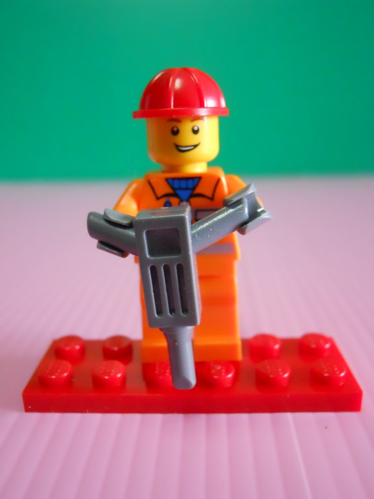 Dexters Diecasts (DexDC): LEGO Minifigure ~ Road Construction worker ...