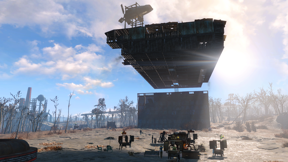 APixelJunkie: Fallout 4 - Starlight Drive In Build