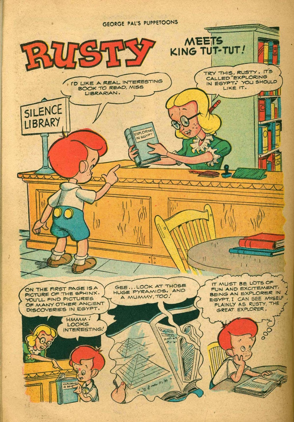 Four-Color Shadows: Rusty-George Pal's Puppetoons-1947