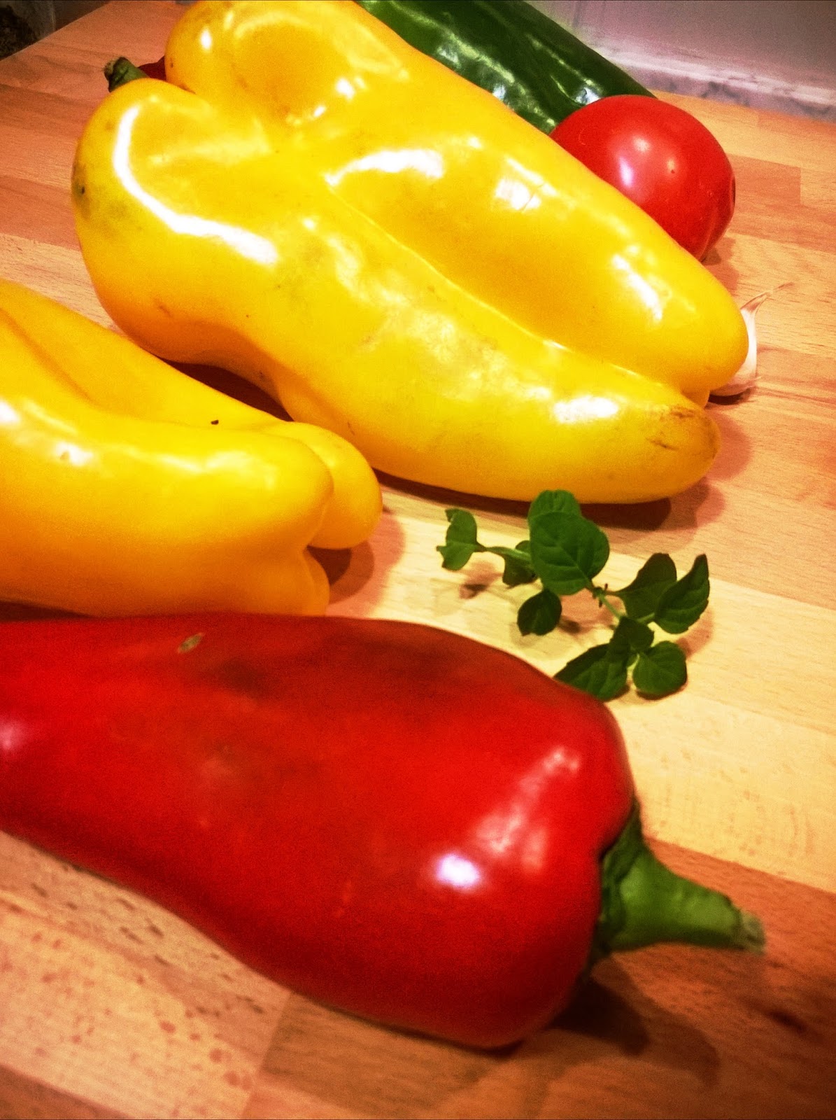 Peperoni verdi rossi e gialli | In Cucina con Mamma Agnese