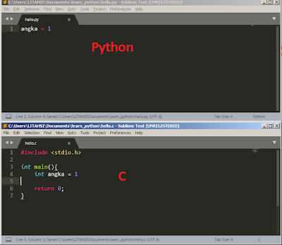 Python Part 8 : Cara membuat variabel