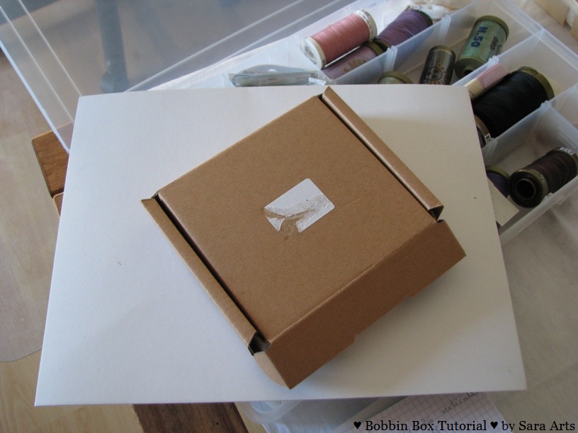 Sara Arts - handmade: ♥ Bobbin Box Tutorial ♥ by Sara Arts