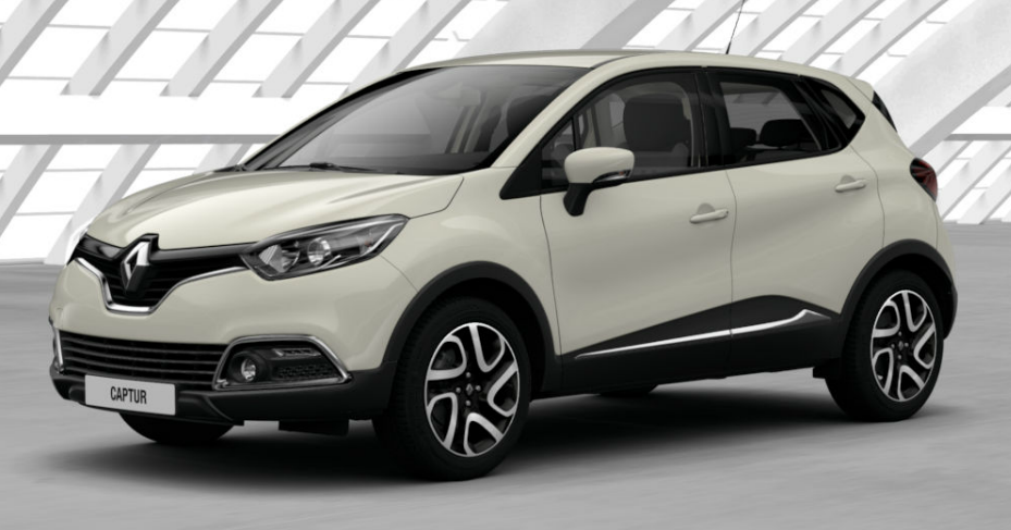 Renault Captur 1 (2013 à 2017) - Couleurs, code couleur