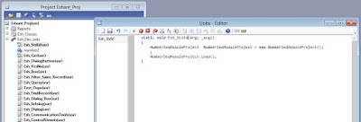 Learn Basics of AX D365 FO: Number Sequence in AX 2012 using X++