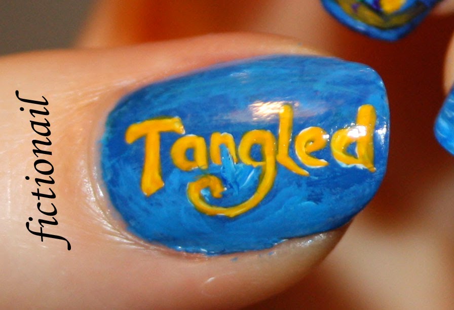 Tangled Nails With Tutorial